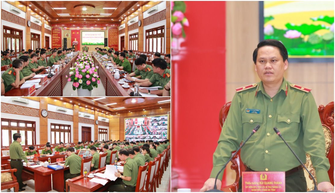 Công an Nghệ An: Giao ban đánh giá tình hình, kết quả công tác tháng 3 ...